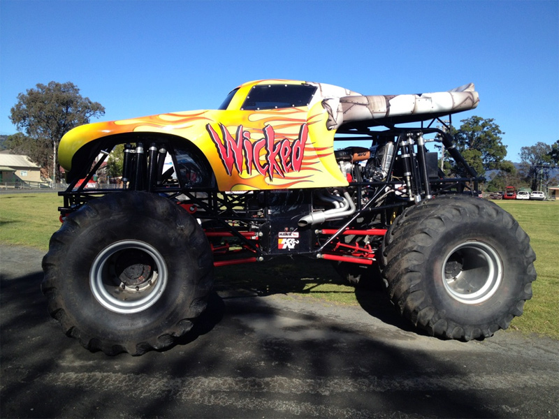 Team KCM Debuts “Wicked” New Monster Truck